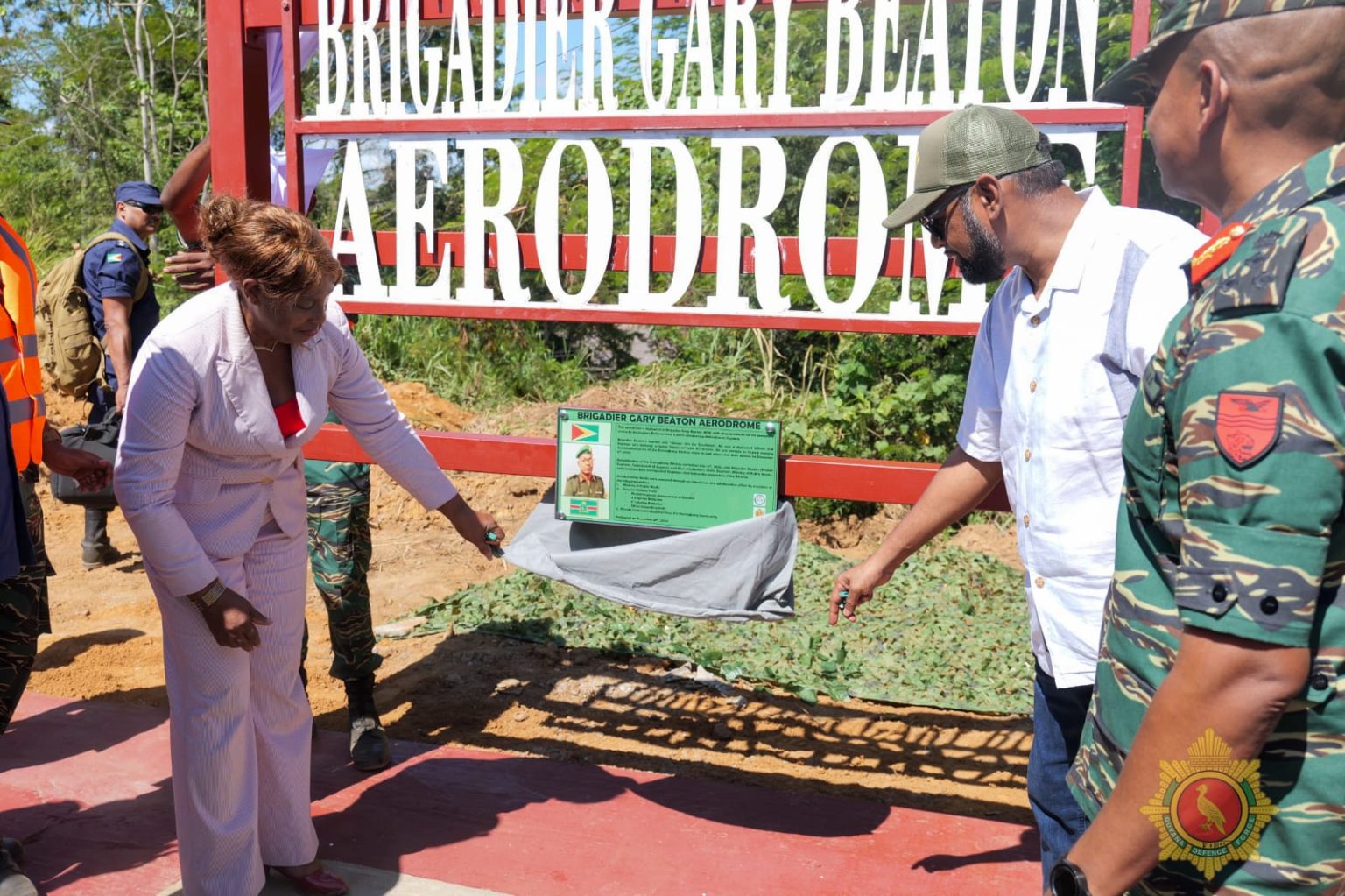 ETERINGBANG AIRSTRIP UPGRADED, RENAMED BRIGADIER GARY BEATON AERODROME ...