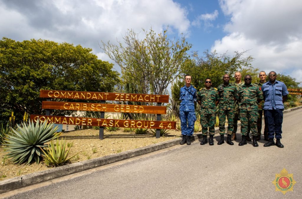 GDF STRENGTHENS REGIONAL DEFENCE TIES DURING OFFICIAL VISIT TO CURAÇAO ...
