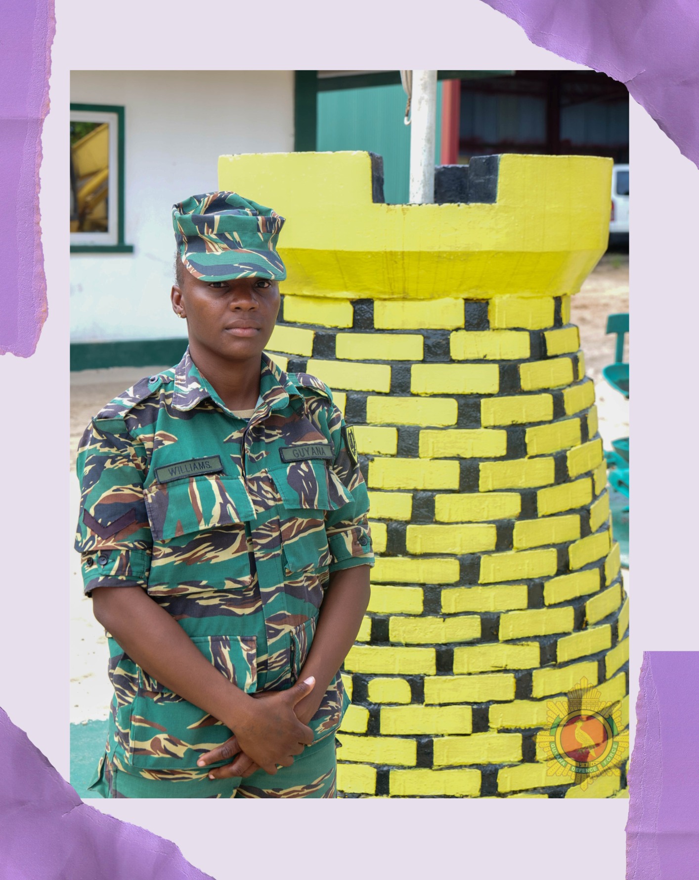 LANCE CORPORAL ONIESA WILLIAMS – 4 ENGINEERS BATTALION – GDF