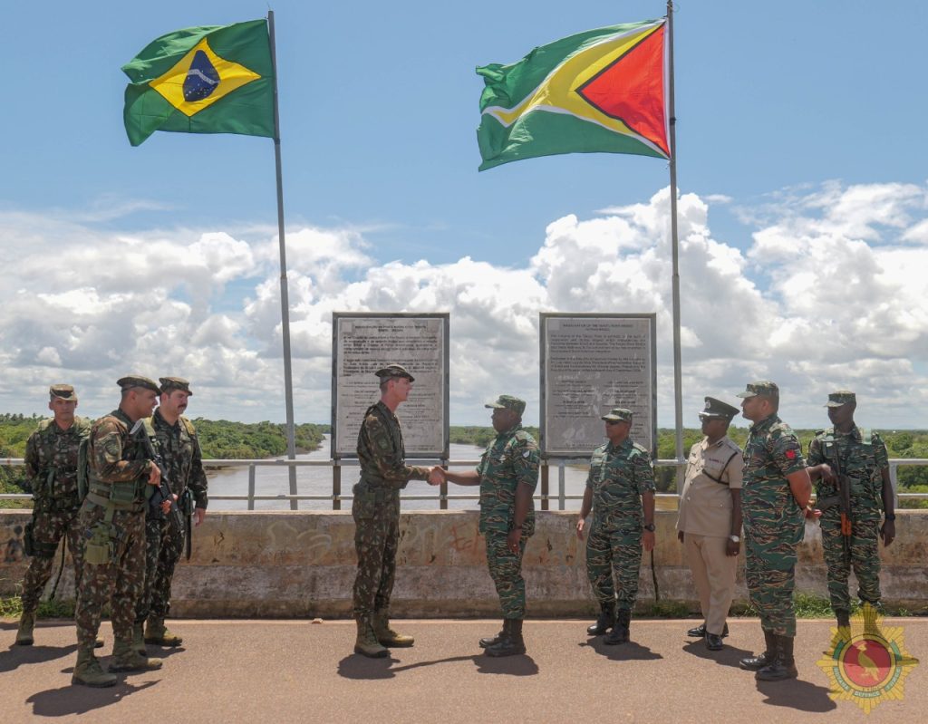 GUYANA DEFENCE FORCE AND BRAZILIAN MILITARY CONDUCT JOINT RIVERINE ...