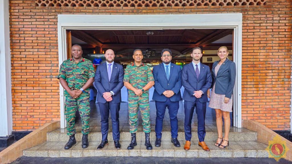 DEPARTMENT OF WAR DELEGATION PAYS COURTESY VISIT TO CHIEF OF DEFENCE ...
