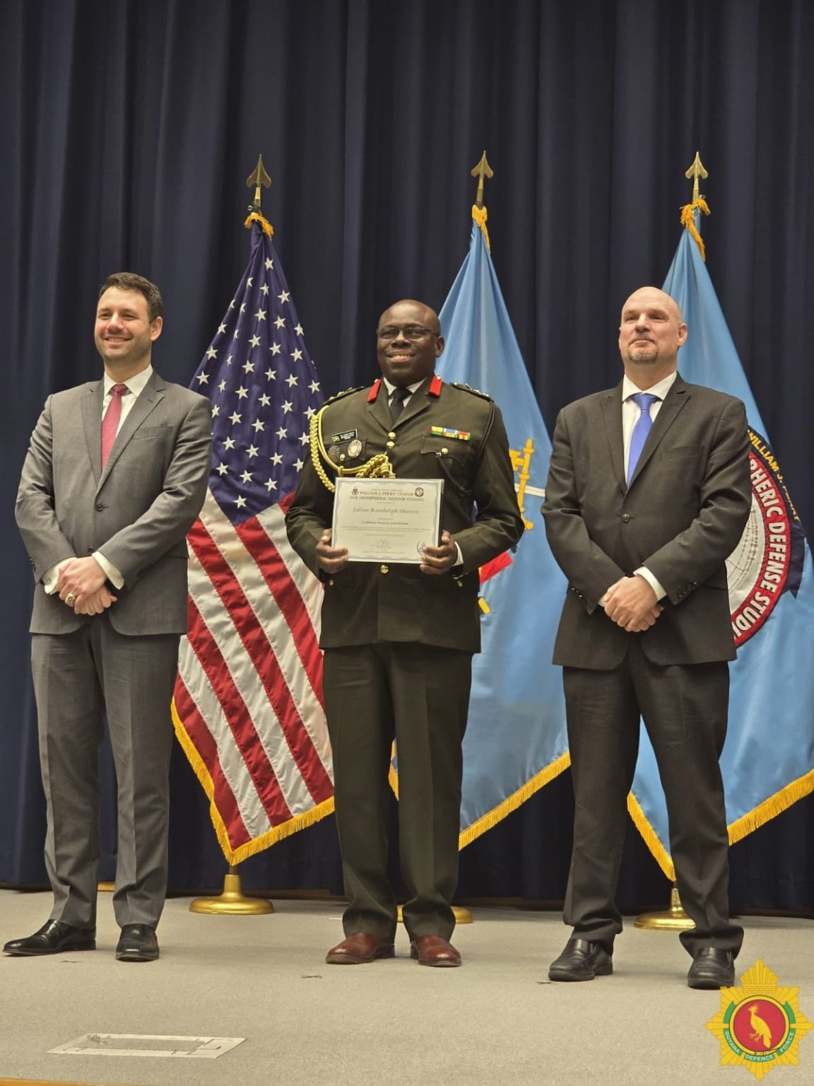 GDF OFFICERS ADVANCE REGIONAL SECURITY ENGAGEMENT THROUGH PERRY CENTER ...